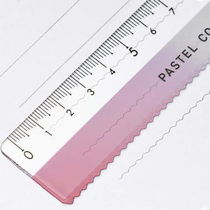 KOKUYO Pastel Cookie Sora Pastel Planet Wave 15cm Ruler — A Lot Mall