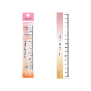 KOKUYO Pastel Cookie Sora Pastel Planet Wave 15cm Ruler — A Lot Mall