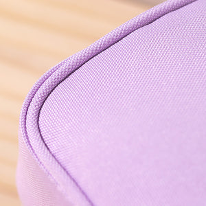 Large Flip Drawer Double Sided Zipper Rectangular Pencil Case — A Lot Mall