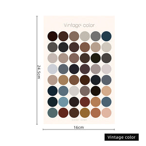 Morandi Color Polka Dot Sticker 3 Pcs Packs — A Lot Mall