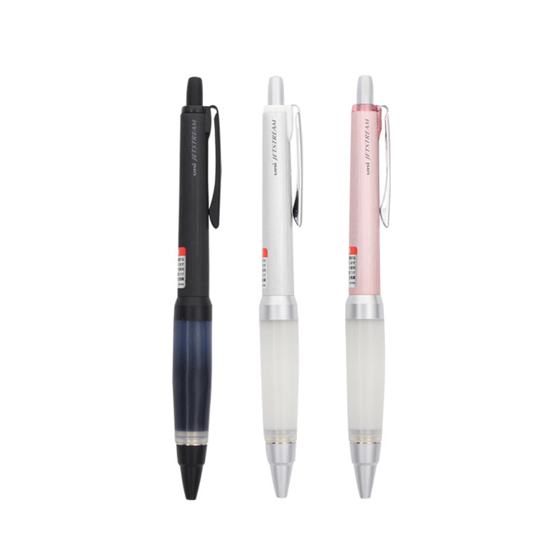 Uni Jetstream Alpha Gel Grip Ballpoint Pen & Refill [3 Refills Set] (0