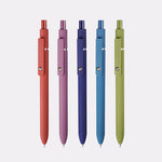 ZENNYTH Piloting Gel Pen & Refill [5-Colors Box Pack] 0.5mm