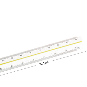 Architectural Triangular Scale Ruler 6/12 Inches — A Lot Mall