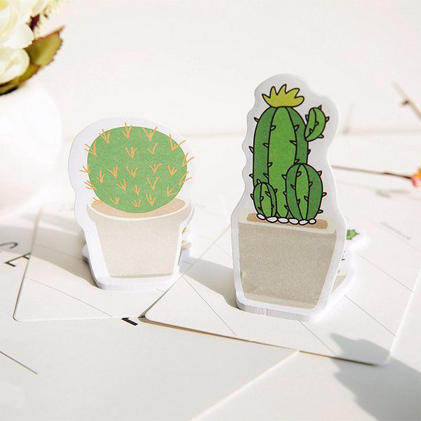 Cactus Sticky Note [4-Pack]