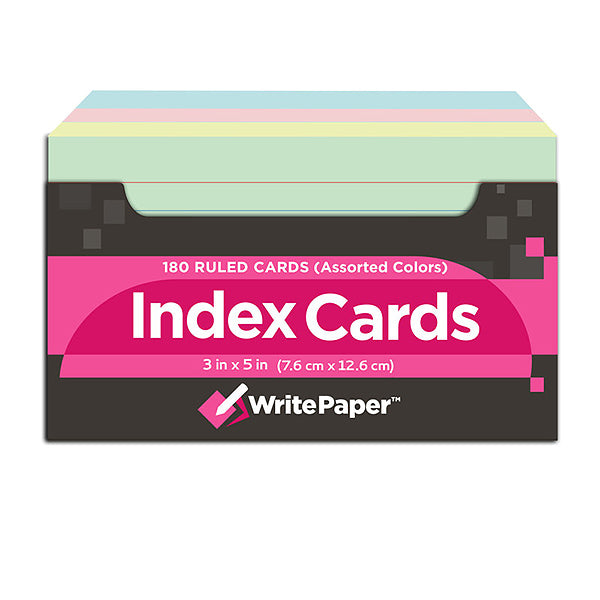 index cards