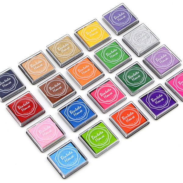 multicoloured ink pad