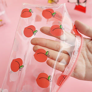 Kawaii Clear Transparent Pencil Pouch — A Lot Mall
