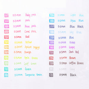 Pilot Juice Gel Pen 0.50/0.38/0.70mm, 6/12 colors Set — A Lot Mall