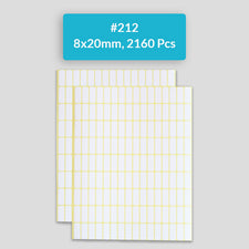 Self Adhesive Sticky White Labels 15 Sheets A5 Pack — A Lot Mall
